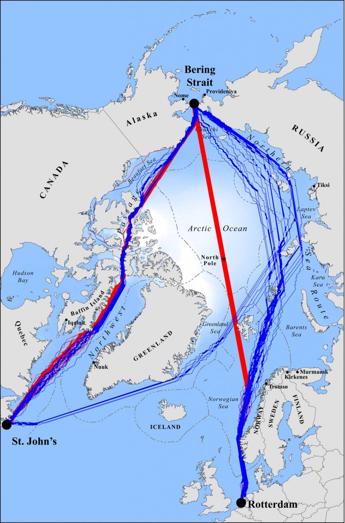 Global Warming will Open Unexpected New Shipping Routes in Arctic, UCLA ...
